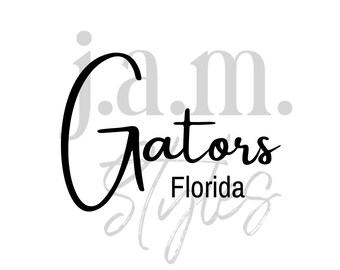 Gators Svg Bundle, Eps, Dxf, Ai, Png, Files for Cricut - Etsy