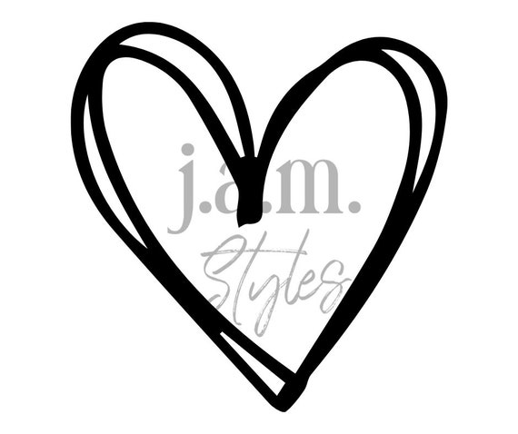 Double Heart SVG PNG - Etsy