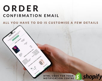 Shopify Email Template | Etsy