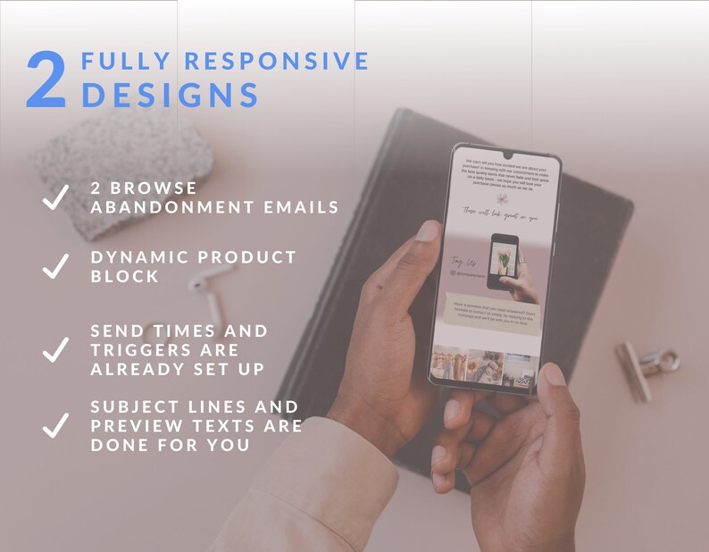 Customer Thank You Klaviyo Email Automation | Ecommerce Email Sequences ...