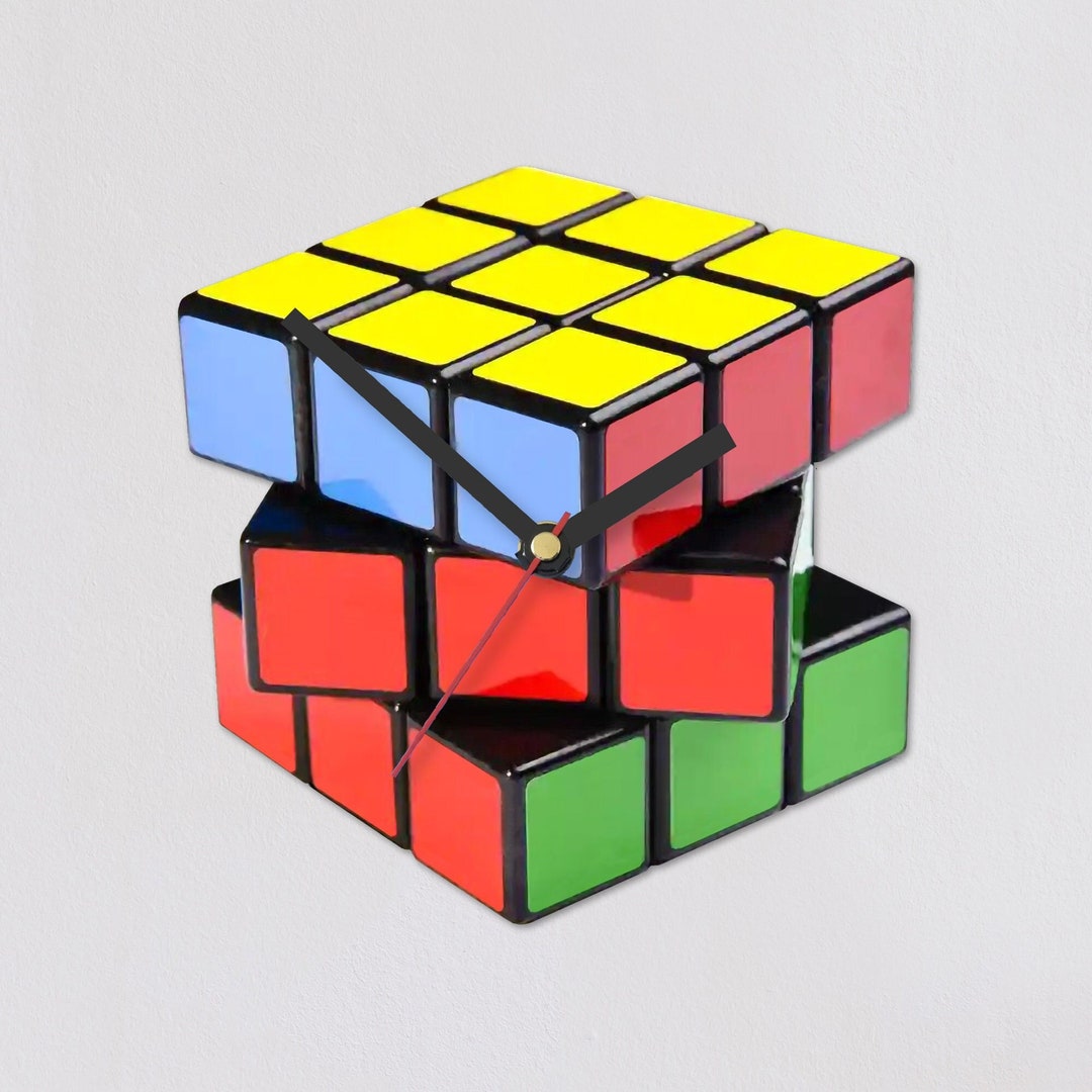Rubiks Cube Gaming Inspired Clock Only One Available Hand - Etsy