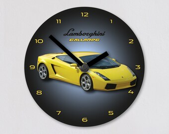 Lamborghini Clock | Etsy