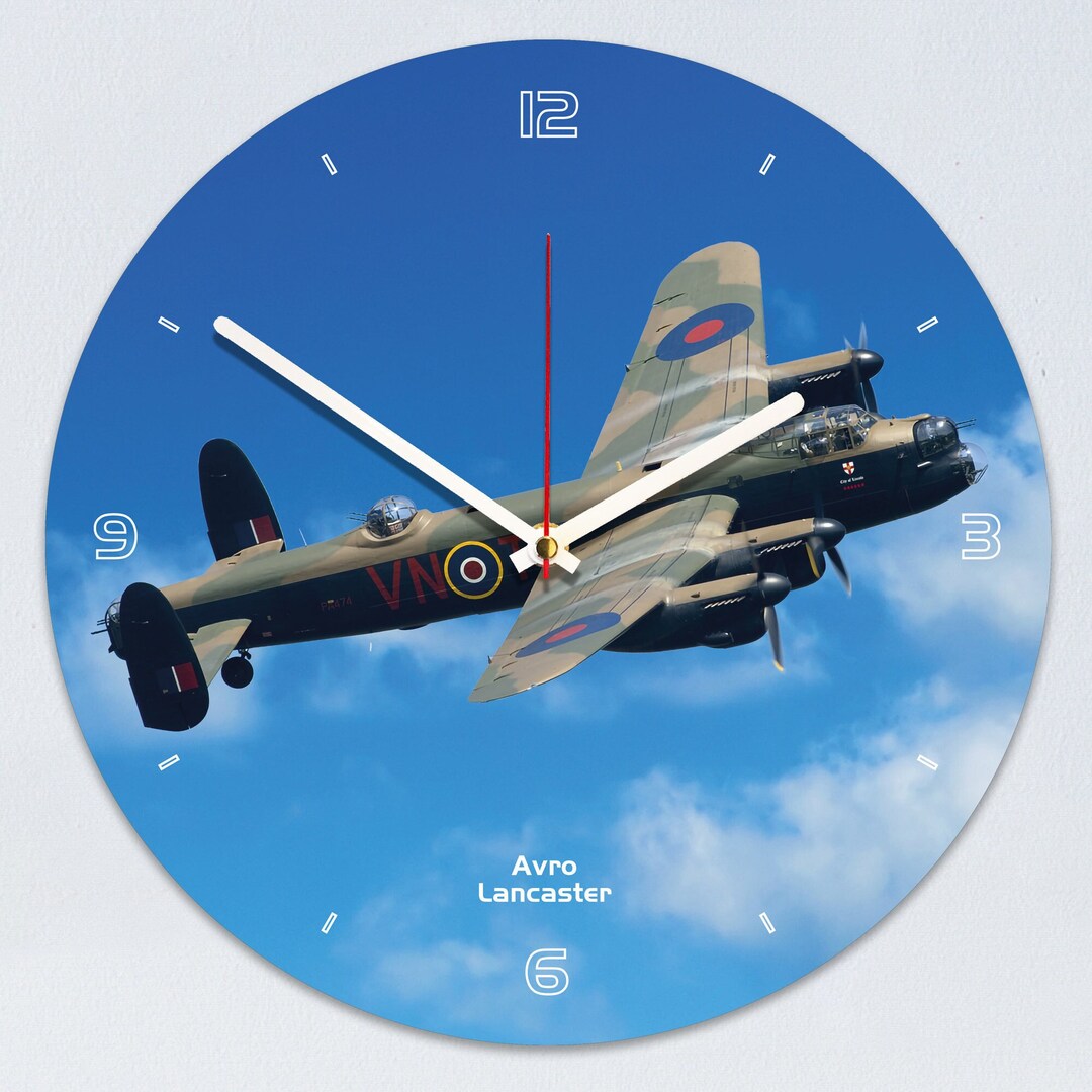 Avro Lancaster Clock, Battle of Britain, Hand Made - Etsy