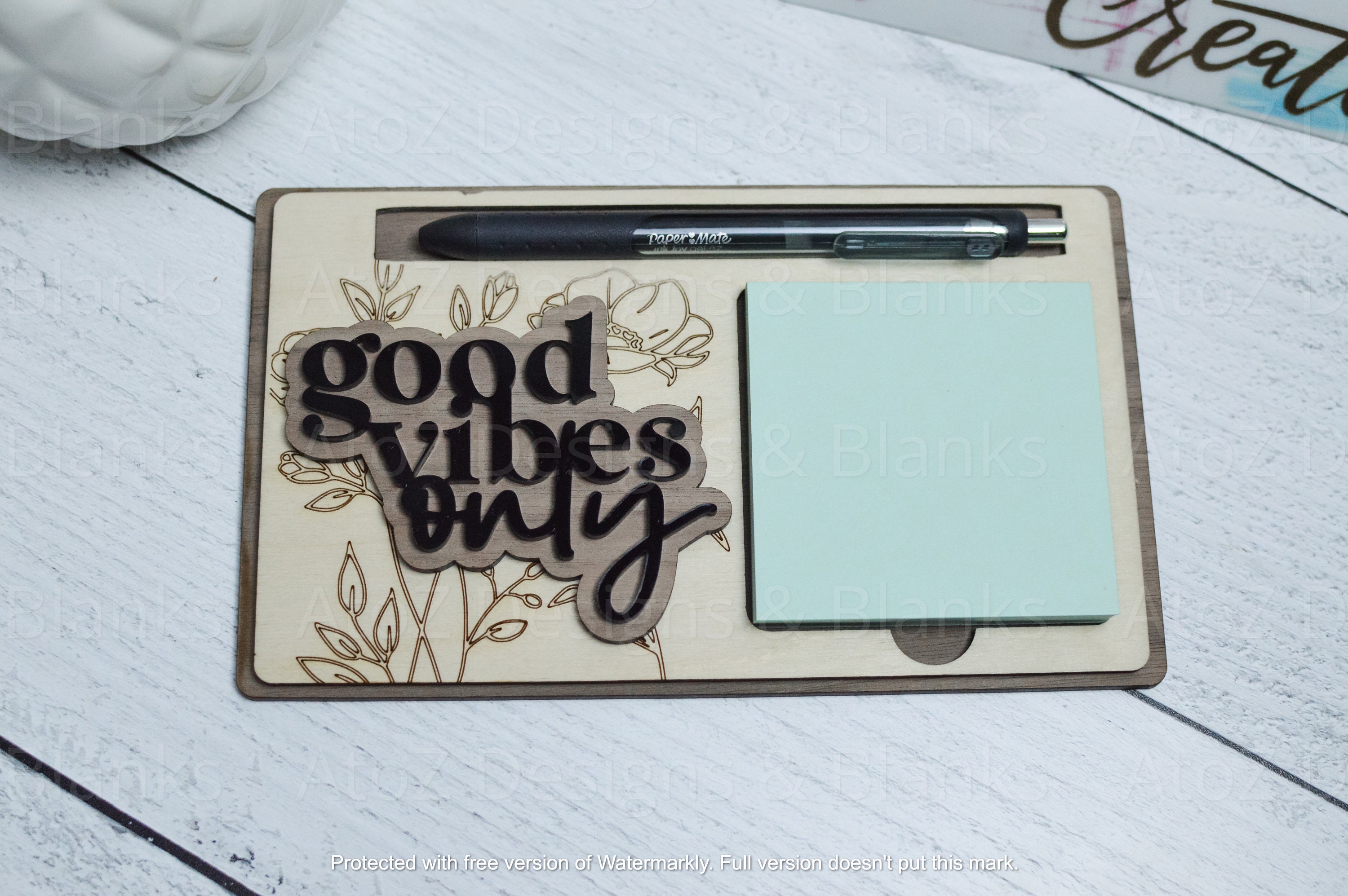 SVG for Glowforge Laser Cut SVG Files Floral SVG Score - Etsy