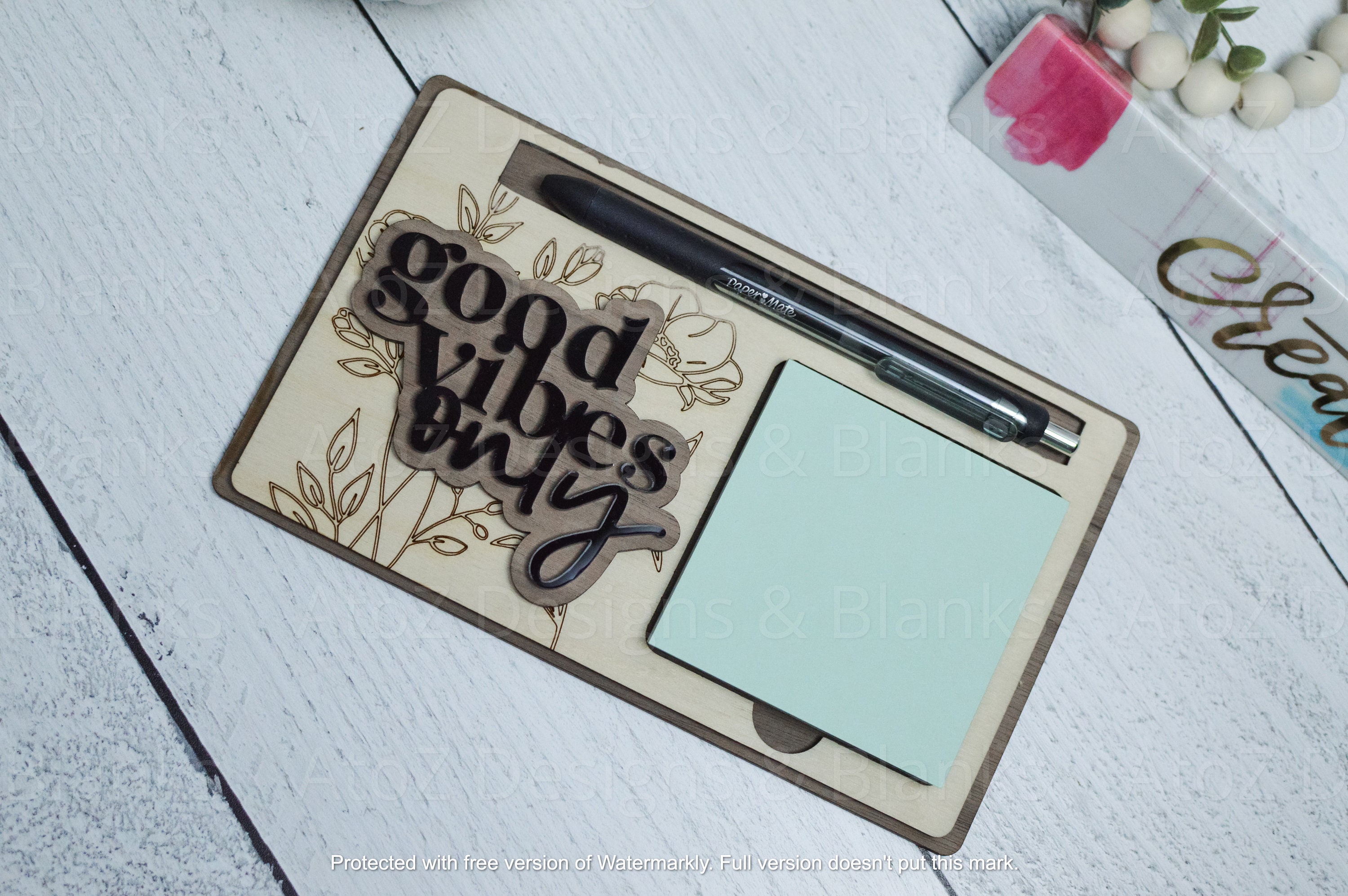 SVG for Glowforge Laser Cut SVG Files Floral SVG Score - Etsy