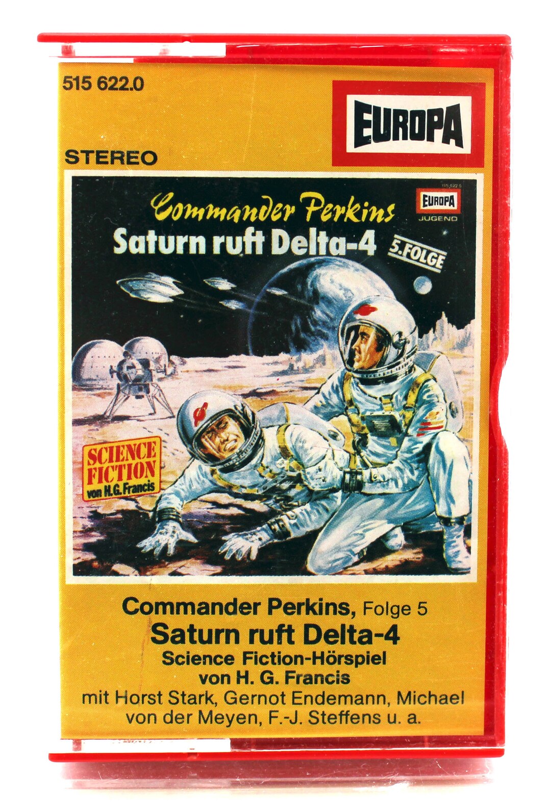 Commander Perkins MC Audio Cassette #5: Saturn Calling Delta-4 From ...