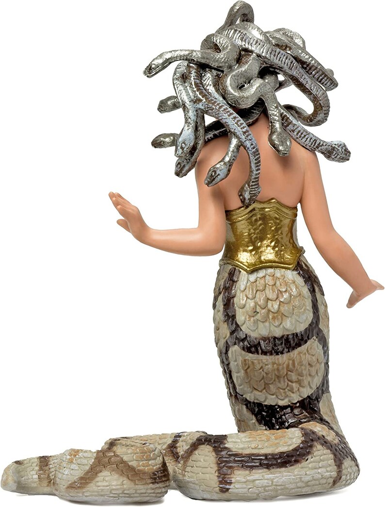 Medusa Safari Mythology Mythical Realms Figure - Etsy