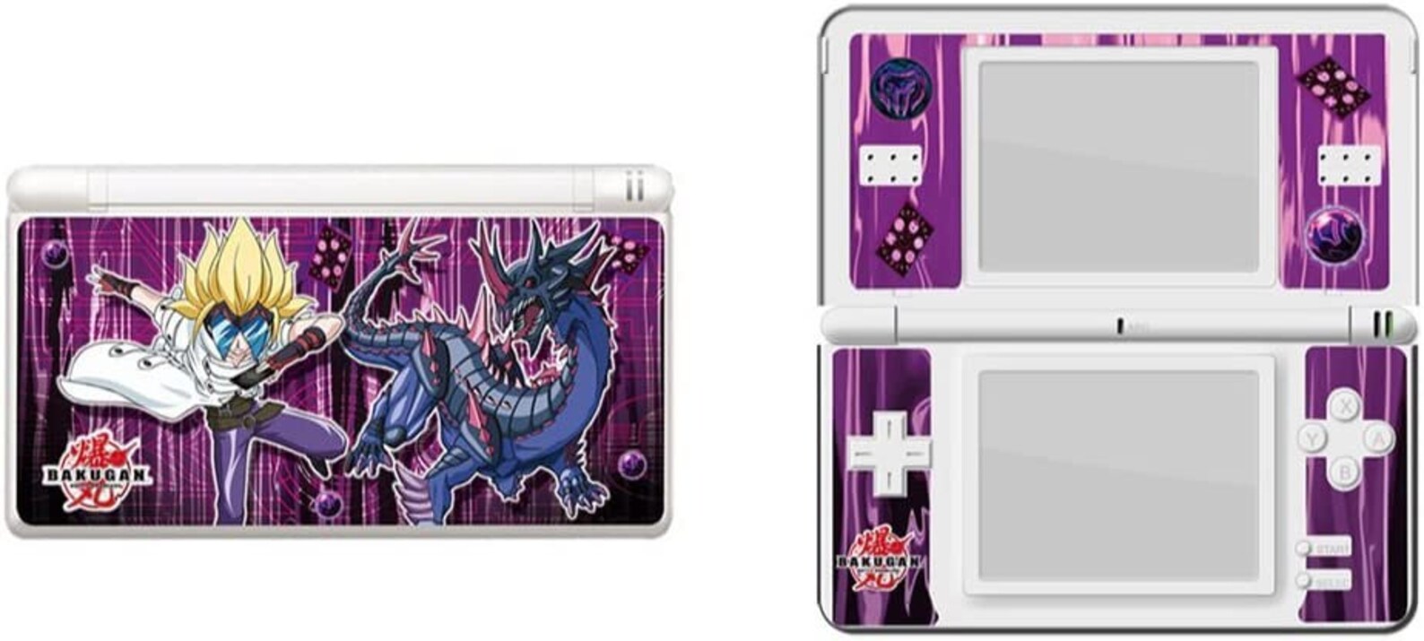 Bakugan Battle Brawlers Skin Sticker Set Compatible for Nintendo Dsi - Etsy