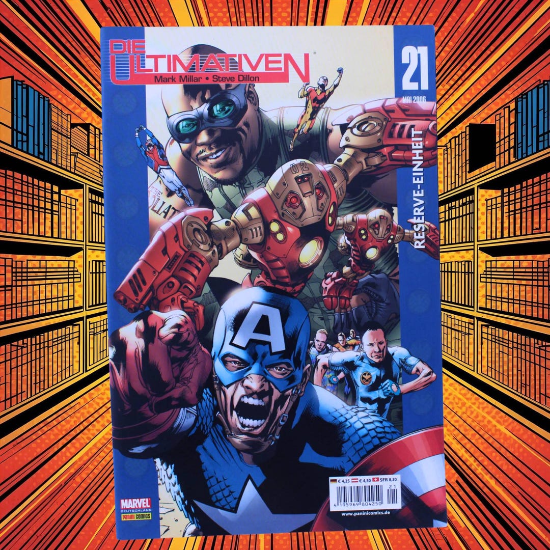 The Ultimate Comic Book No. 21: Reserve Unit From Marvel Germany - Etsy