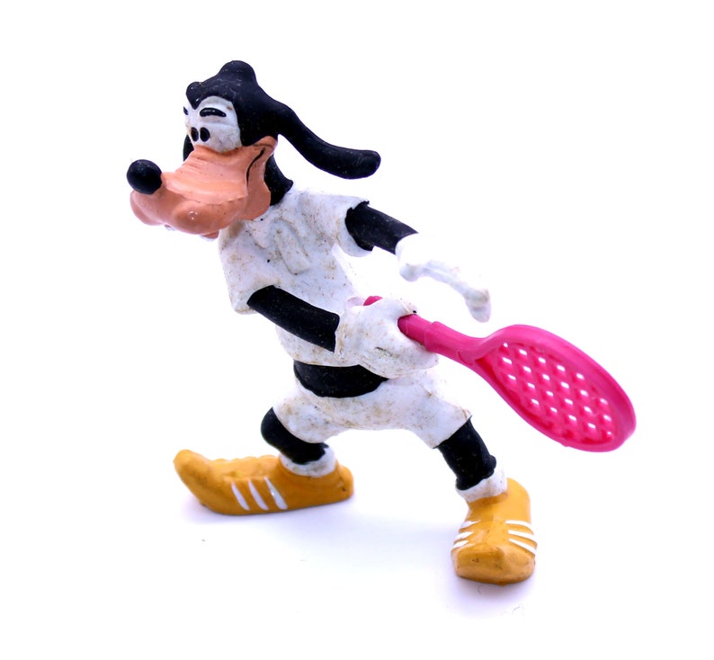 Disney Goofy Sport Kunststoff Figur Goofy Als Tennisspieler Von ...