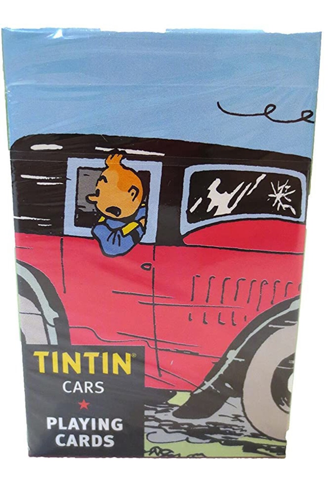 Tintin Playing Cards Set 48 Cards Motif cars by Moulinsart EN - Etsy
