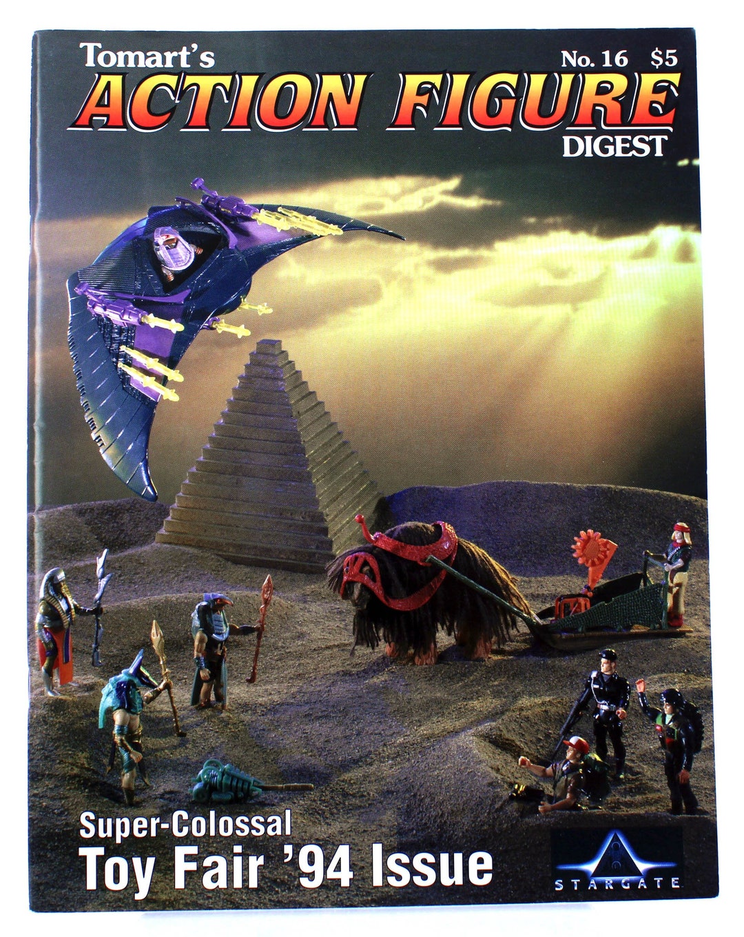Tomart's Action Figure Digest 16: Super-colossal Toy Fair '94 - Etsy
