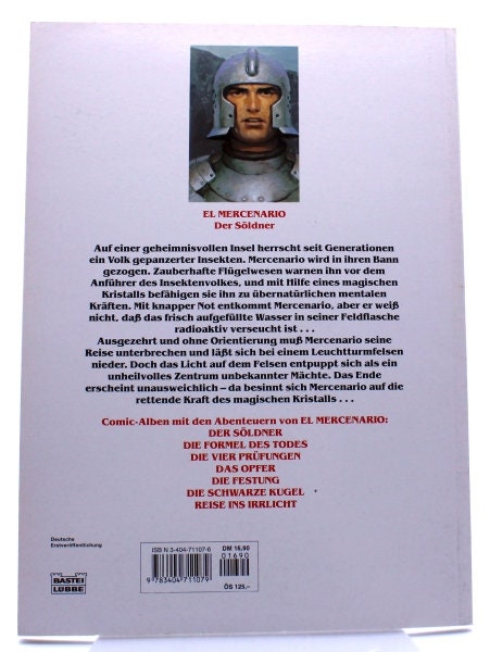 El Mercenario the Mercenary Comic Album: Journeys Into the Will-o'the ...