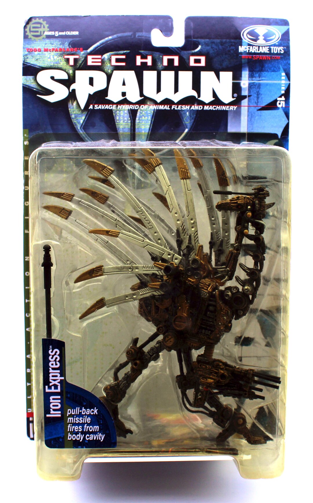 Todd Mcfarlane's Spawn Ultra-action Figures Series 15 (techno Spawn): Iron Express by Mcfarlane ...
