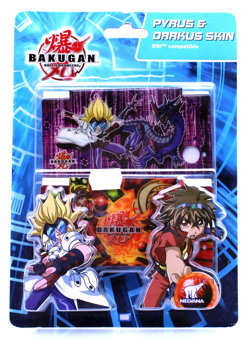 Bakugan Battle Brawlers Skin Sticker Set Compatible for Nintendo Dsi - Etsy