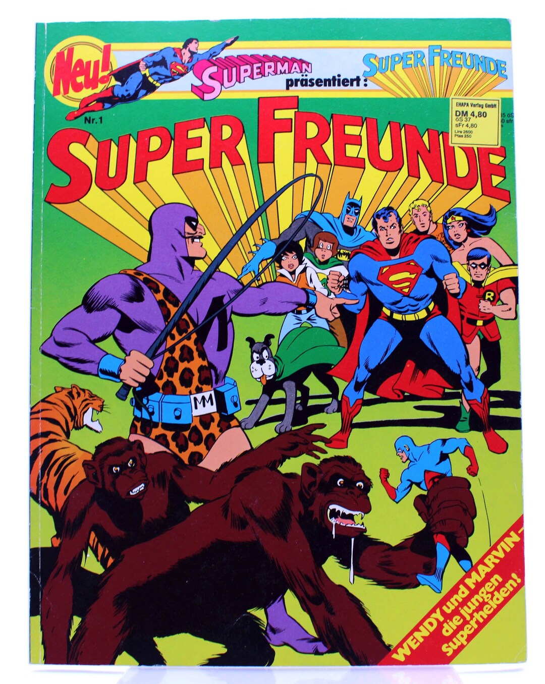 Superman Presents Super Friends Comic Album 1: Wendy and Marvin the ...