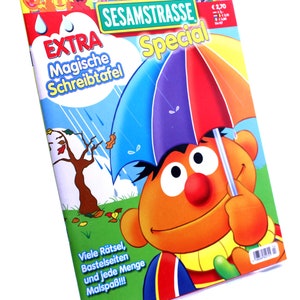 123 Sesame Street Magazine - Lots of Puzzles, Craft Pages and Lots of ...