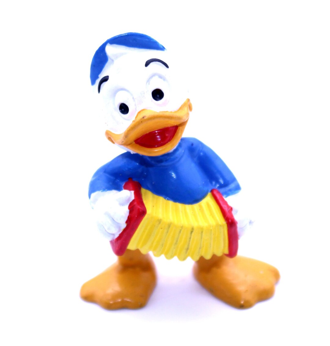 Disney Tick With Accordion donald Duck's Nephew Plastic Figure From ...