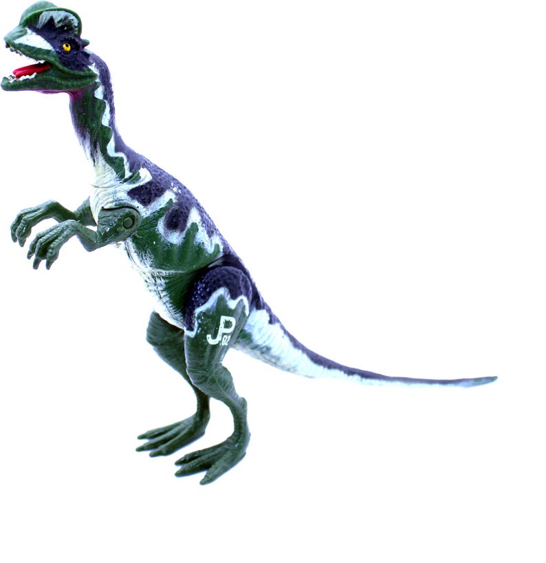 Jurassic Park Dilophosaurus Action Figure by Kenner - Etsy