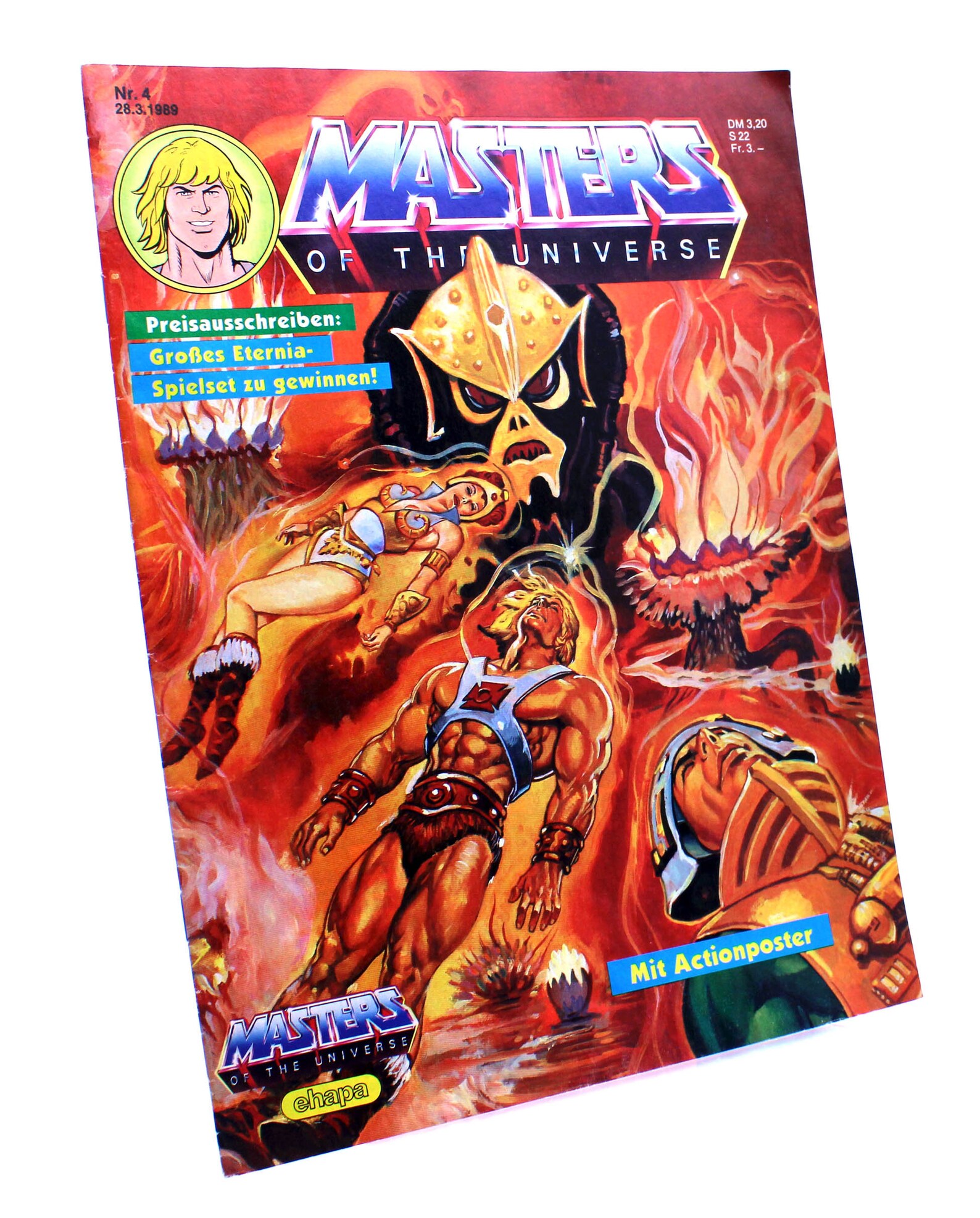 Masters of the Universe Ehapa Comic Magazine No. 4 1989: in the Garden ...
