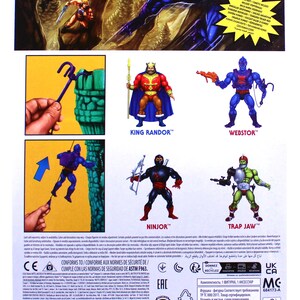 Masters of the Universe Origins (fan Favorite) Action Figure Webstor 14 ...