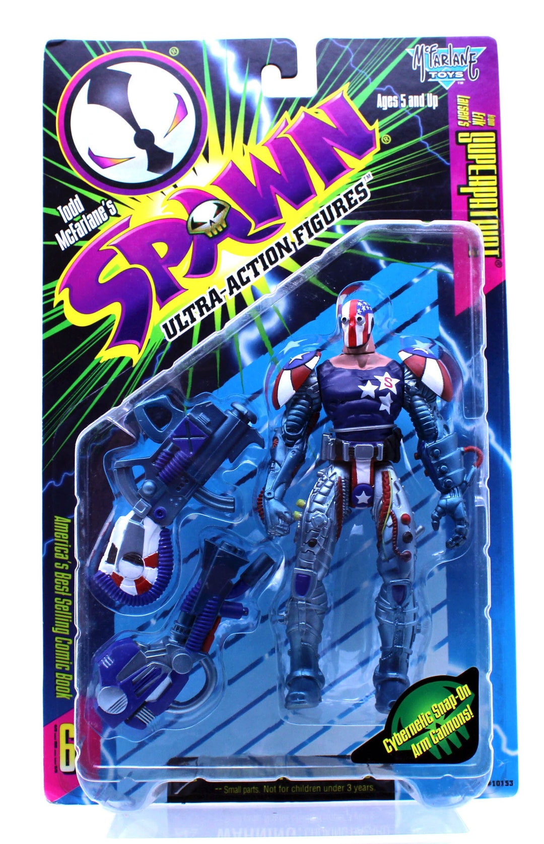Todd Mcfarlane's Spawn Ultra-action Figures Series 6: Super Patriot by ...
