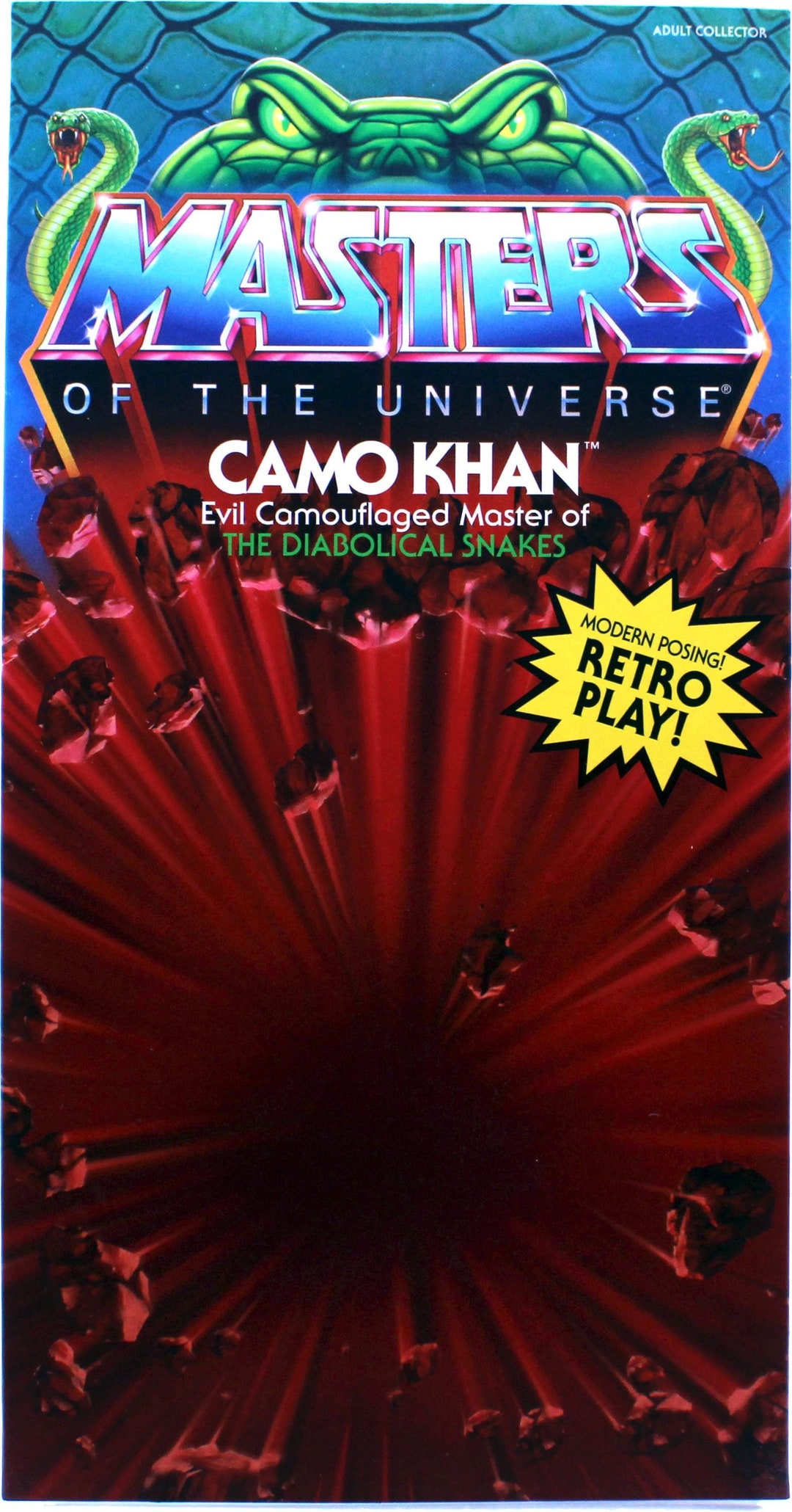 Masters of the Universe Origins Cardback (card of the Packaging) Camo ...