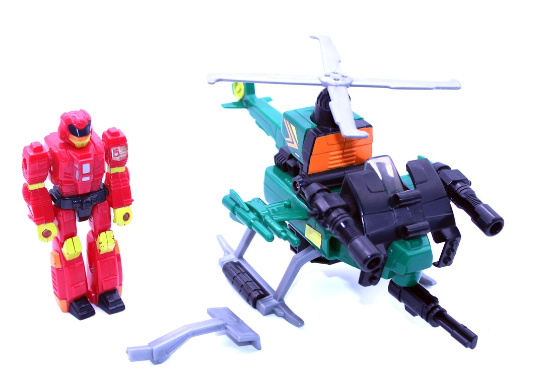 Transformers G1 Action Masters Action Figure helicopter With Over-run ...