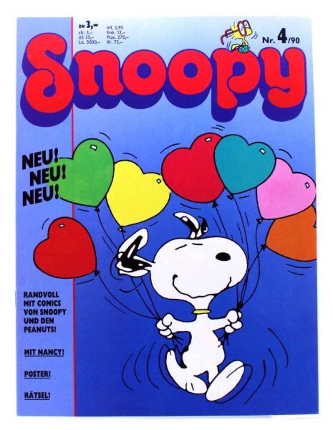 Snoopy Comic Magazine No. 4 (1990): Warm is Important by Bavaria Comic ...