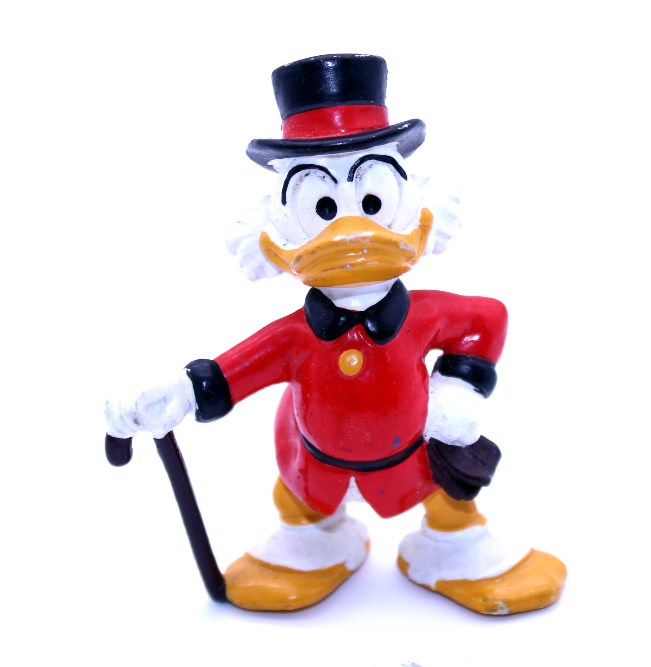 Disney Scrooge Mcduck With Stick uncle of Donald Duck Plastic Figure ...