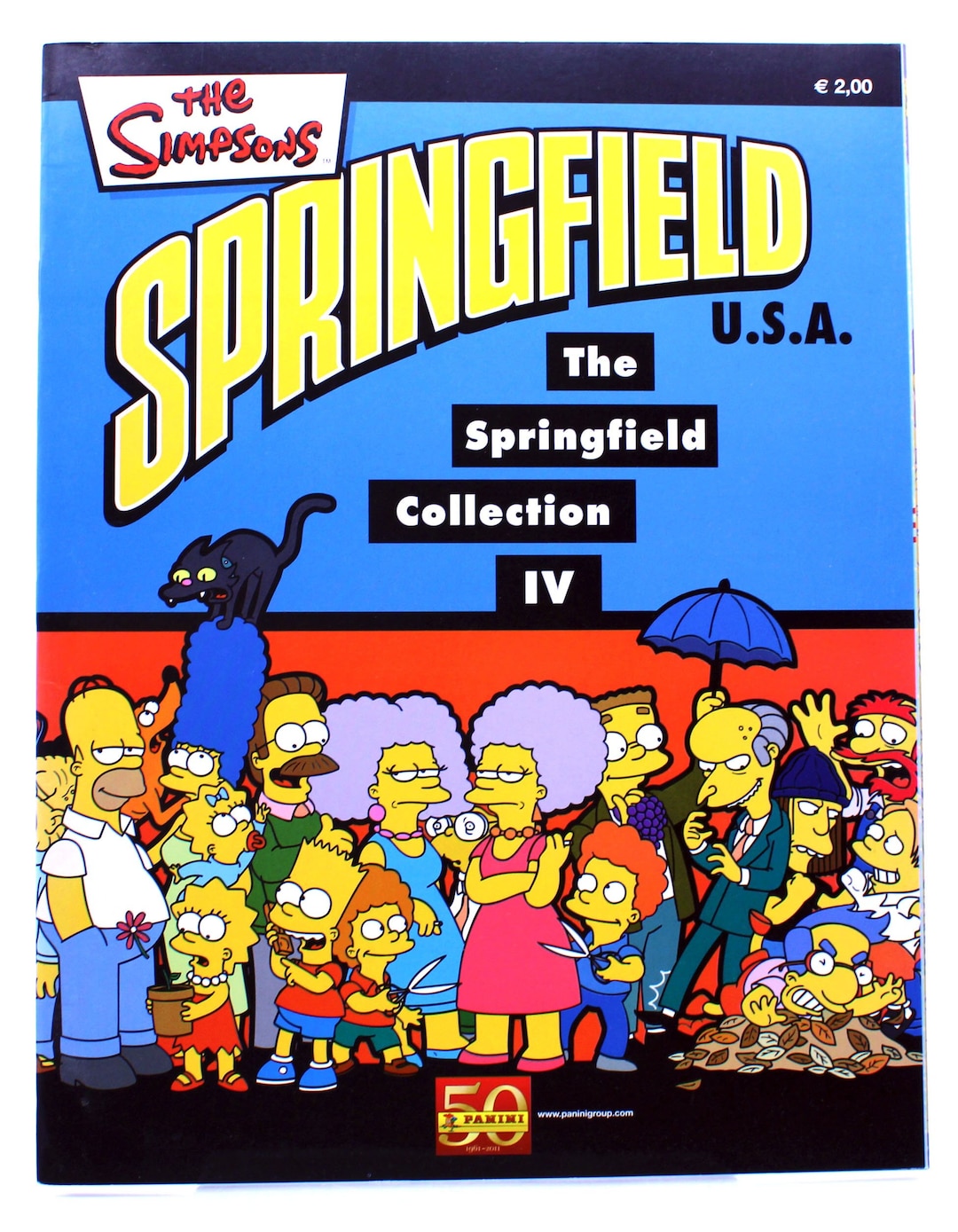 The Simpsons Springfield (sticker) Collection IV Album by Panini Comics ...
