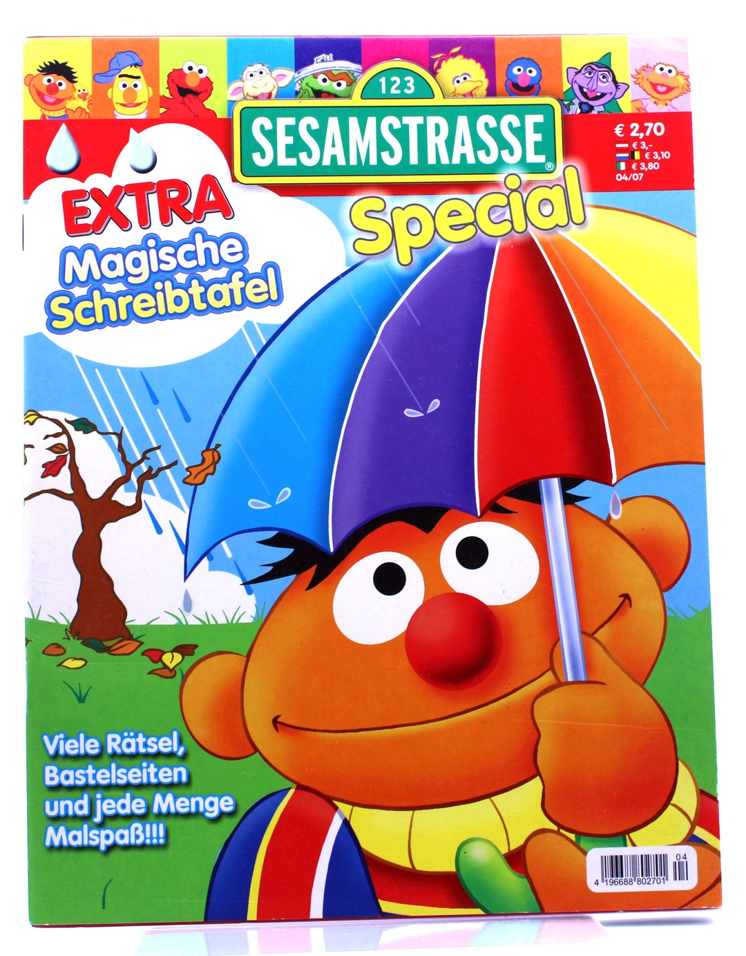 123 Sesame Street Magazine - Lots of Puzzles, Craft Pages and Lots of ...