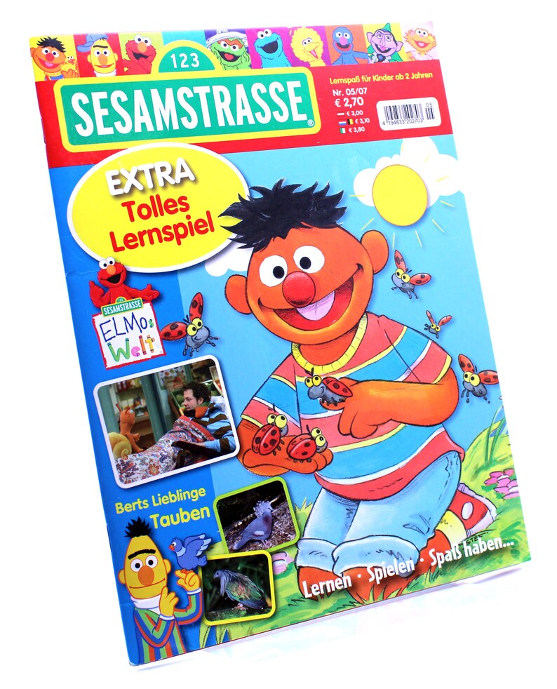 123 Sesame Street Magazine - Learn, Play, Have Fun No. 5 by Panini - Etsy