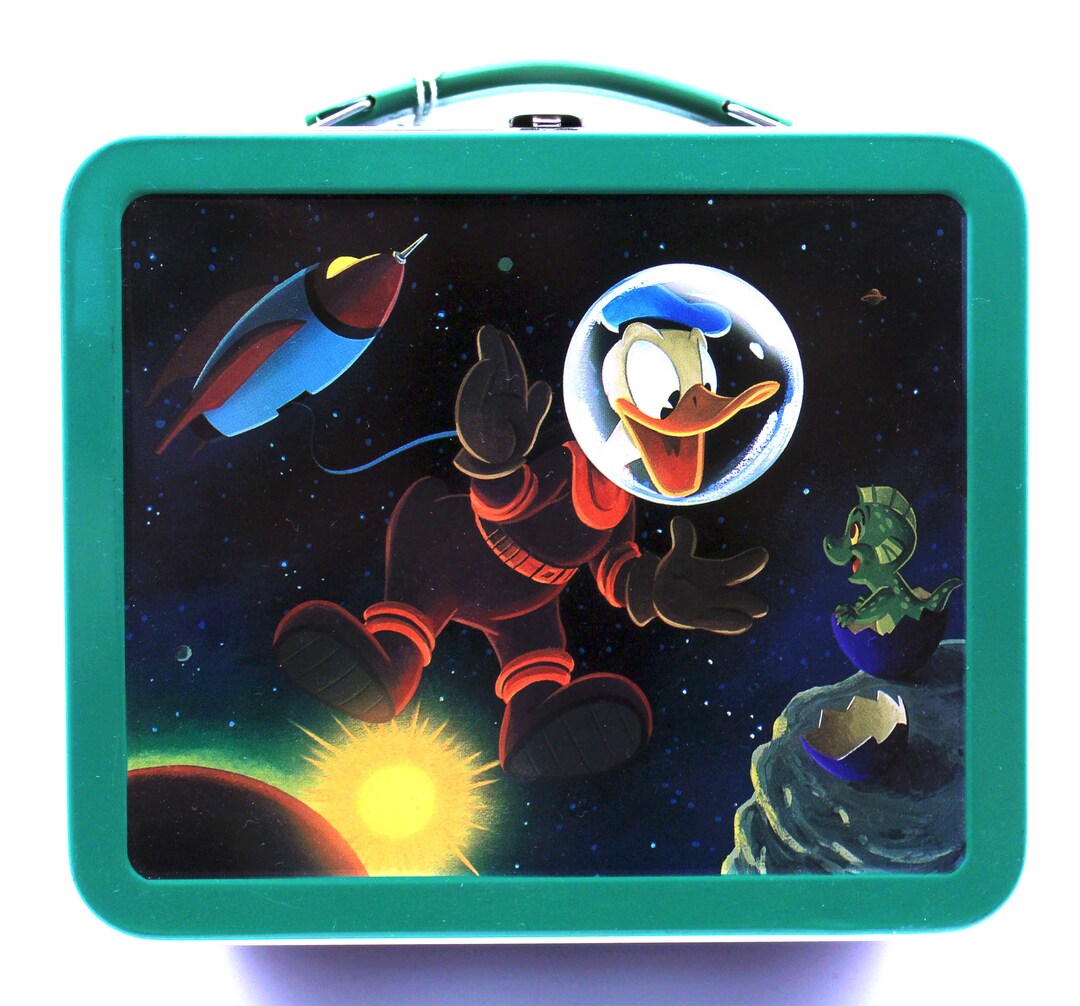 Disney Donald Duck Vintage Lunch Box, Motif "donald in Space" - Etsy