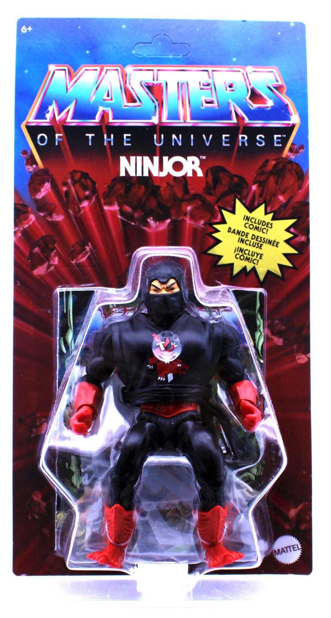 Masters of the Universe Origins fan Favorite Action Figure Ninjor 14 Cm ...