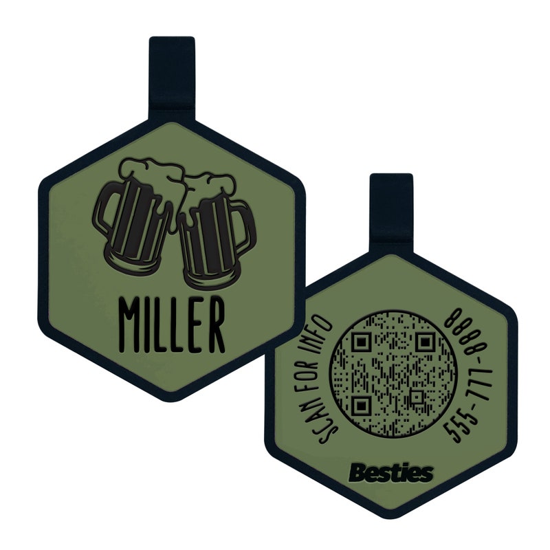 Beer Dog Tag - Etsy
