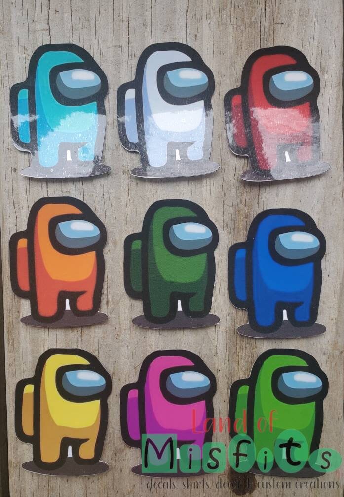 Among Us Stickers - Etsy
