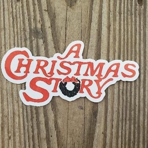 A Christmas Story Stickers Set 1 - Etsy