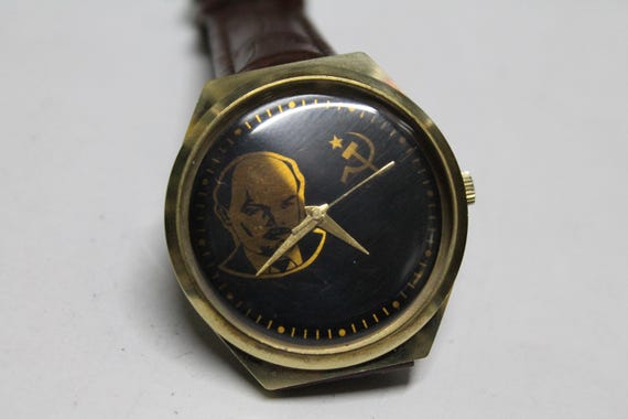 Soviet Raketa LENIN-Hammer-Sicle- Mechanical Watch - … - Gem