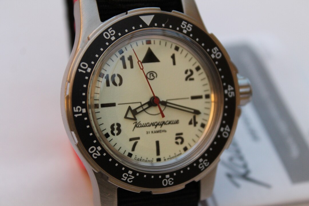 Vostok PILOT Komandirskie K18-automatic-military Diver - Etsy