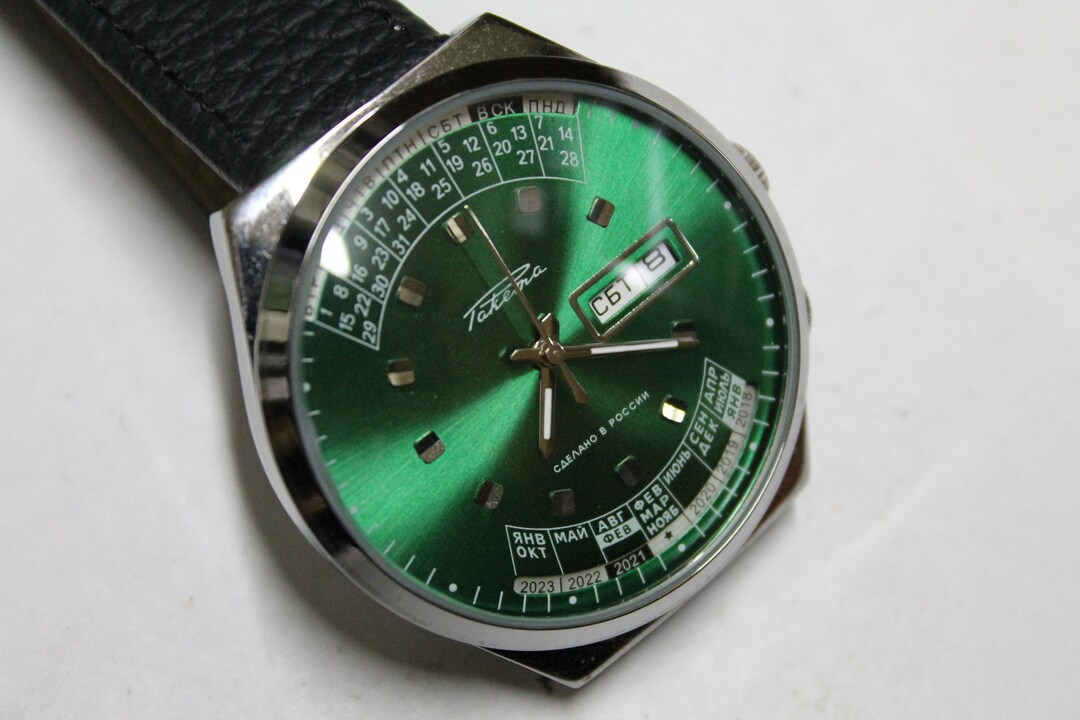 RAKETA Perpetual Calendar-nos-russia - Etsy