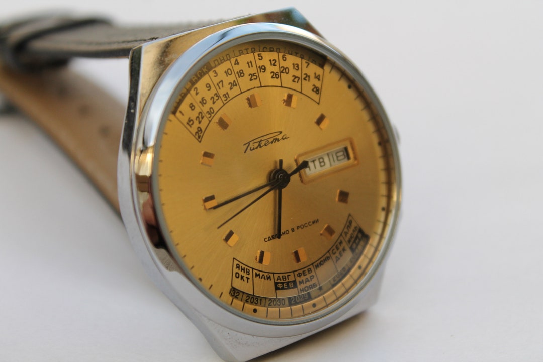 RAKETA Perpetual Calendar-nos - Etsy