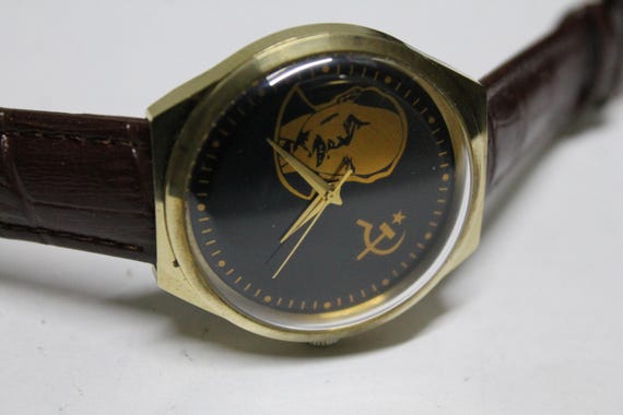 Soviet Raketa LENIN-Hammer-Sicle- Mechanical Watch - … - Gem