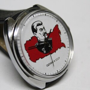 Soviet Raketa STALIN Mechanical Watch Vintage Unique USSR Watch ...
