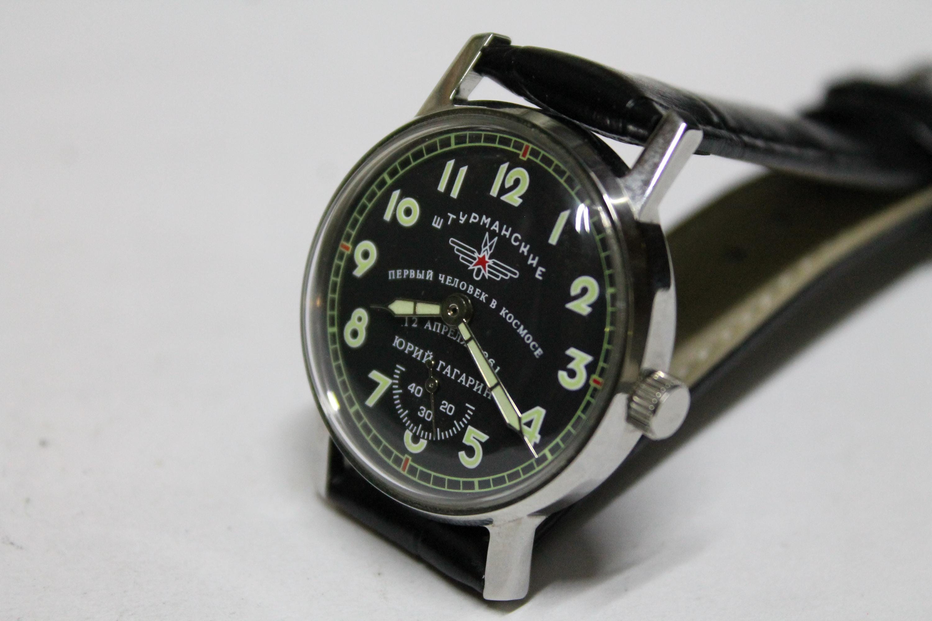 Szturmanskie-gagarin-cccp-russia-military Watch-nos - Etsy