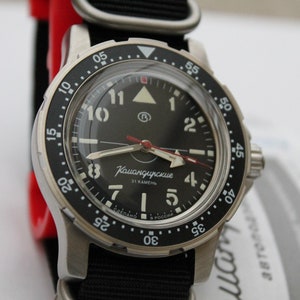 Vostok PILOT Komandirskie K18-automatic-military Diver Watch-soviet ...