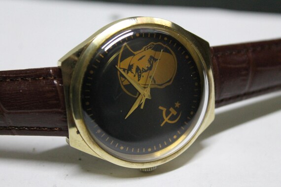 Soviet Raketa LENIN-Hammer-Sicle- Mechanical Watch - … - Gem