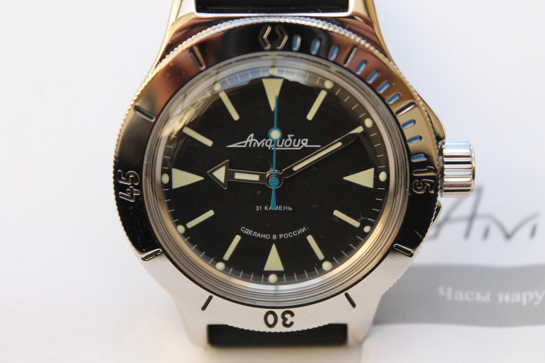 VOSTOK AMPHIBIAN CLASSIC 120512 Automatic 20atm - Etsy