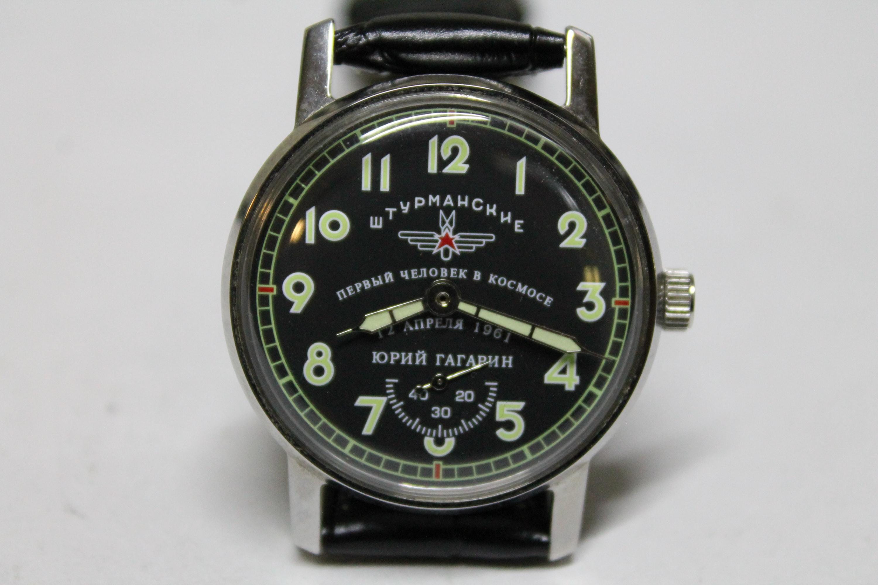 Szturmanskie-gagarin-cccp-russia-military Watch-nos - Etsy