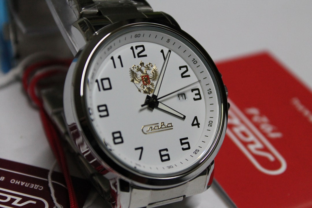 Buy Russian Watch SLAVA CLASSIC Watch Premier-kremlin Online in India ...